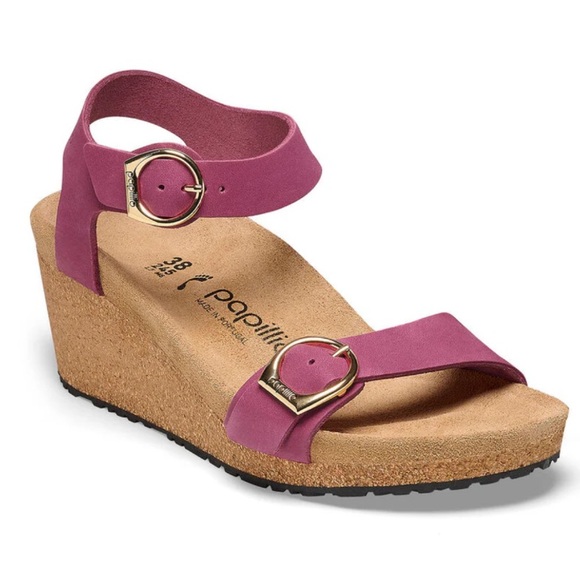 Papillio | Shoes | Birkenstock Papillio Soley Wedge Sandals New | Poshmark
